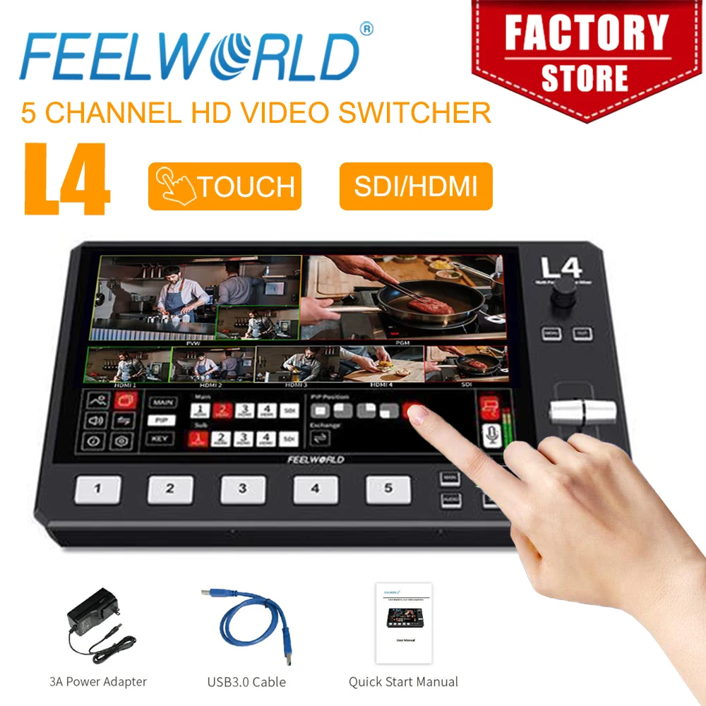 FEELWORLD-L4-10-1-Inch-Multi-Camera-Video-Mixer-Switcher-With-Touch ...