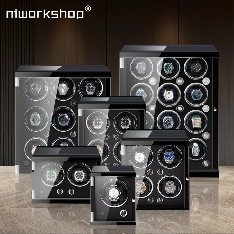 Niworkshop-Automatic-Watch-Winder-1-2-4-6-9-12-Slots-Watch-Storage-Case ...