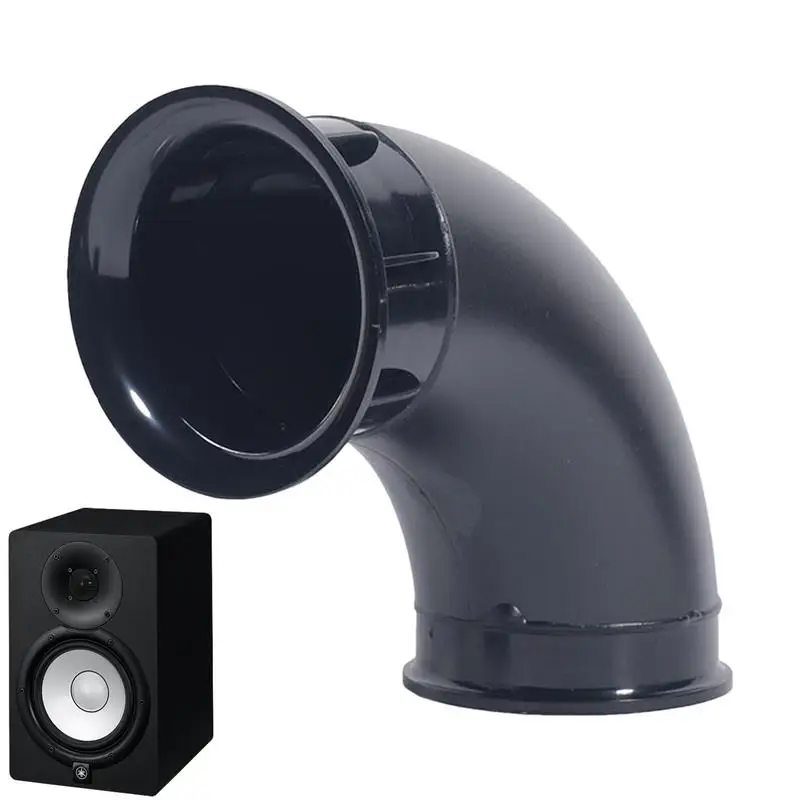 Black-Curved-Speaker-Port-Subwoofer-Bass-Reflex-Inverted-Tube-For ...