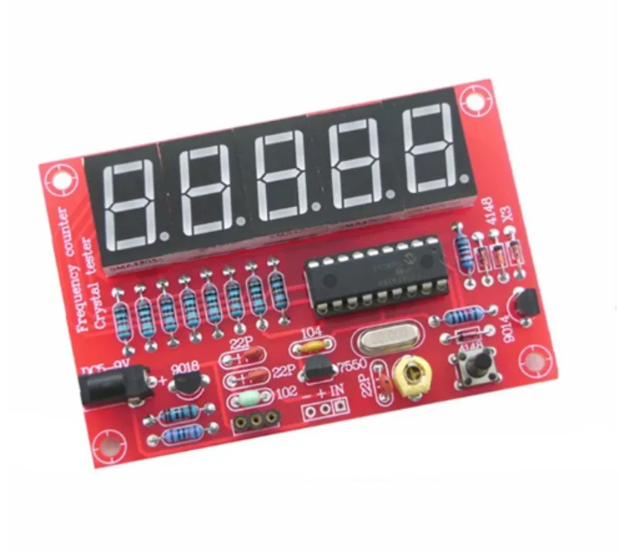 Cristal Oscilador Medidor Tester Kit, DIY Digital LED Contador de ...