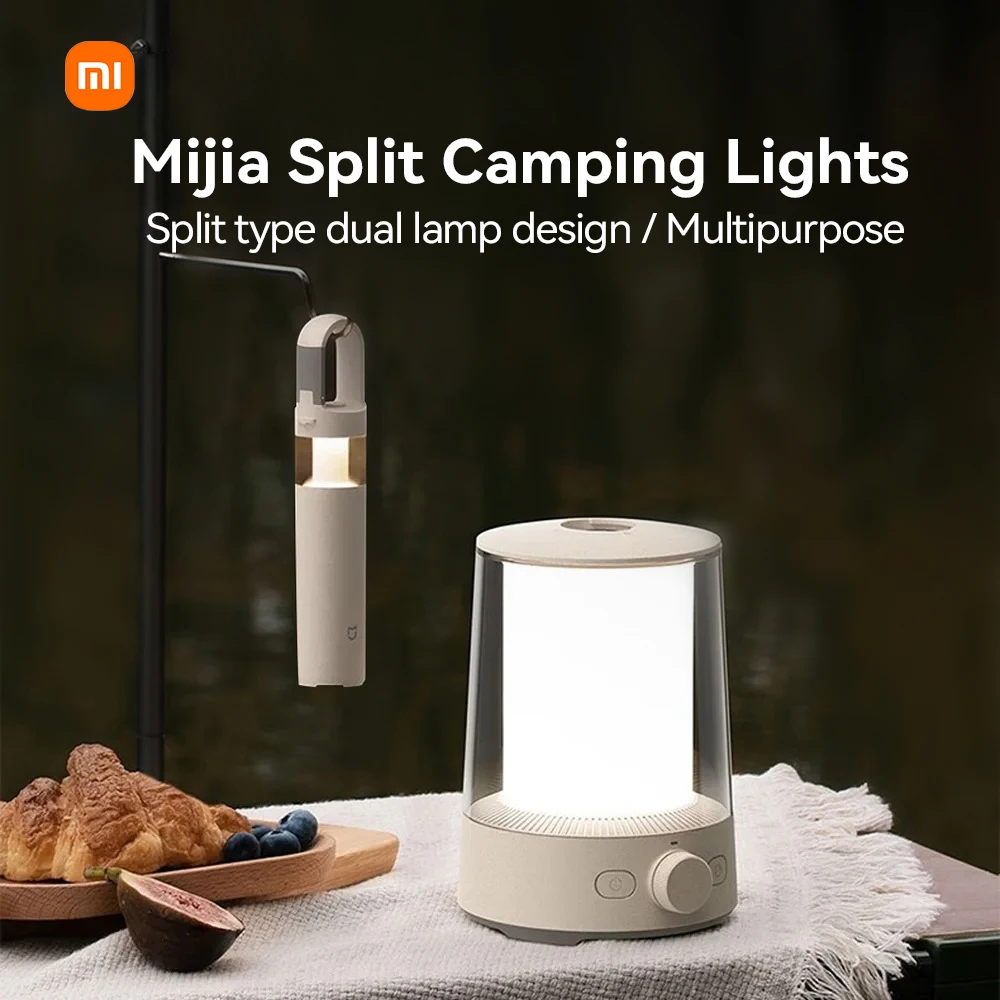 Xiaomi-mijia-split-camping-lampe-umgebungs-licht-stufenlos-dim-mende ...