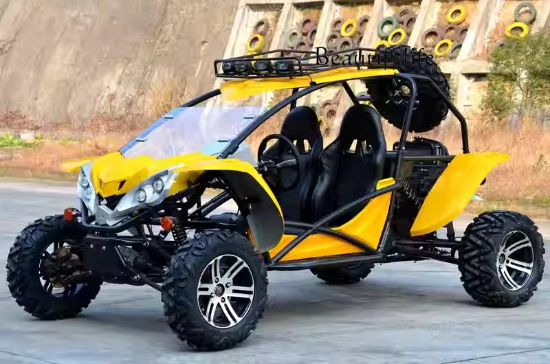 All Terrain ATV Kart Double Seater Motorcycle 4x4 Adult Gasoline 4x4 ...