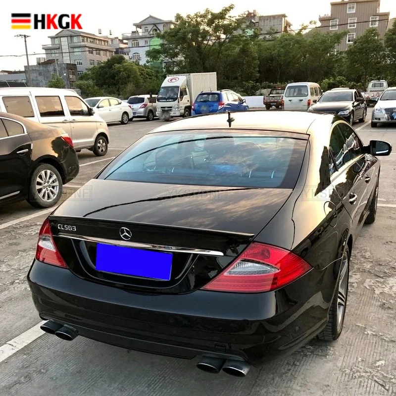고품질 Abs 리어 스포일러 윙 트렁크 립 자동차 스타일링 Cls 클래스 W219 Cls280 Cls320 Cls350
