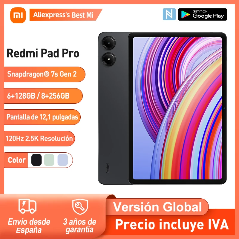 Xiaomi-Tableta-Redmi-Pad-Pro-Versi-n-Global-6GB-128GB-Snapdragon-7S-Gen ...