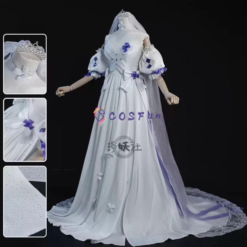 Girls Frontline HK416 Clukay Cosplay Costume Wedding Dress Halloween ...