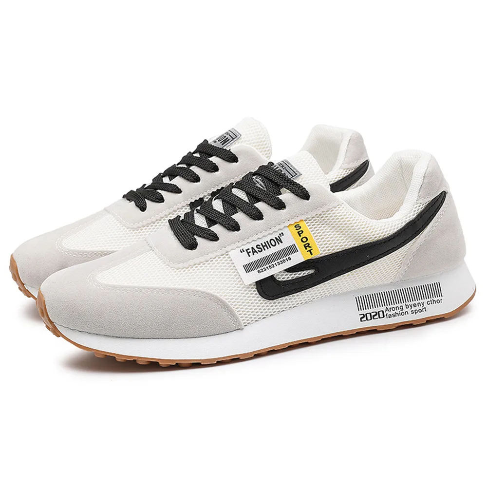 남자의 Vulcanized 신발 패션 워킹 남자로 퍼 운전 캔버스 조깅 플랫 스포츠 캐주얼 신발 경량 러닝 스 니 커 즈남성용