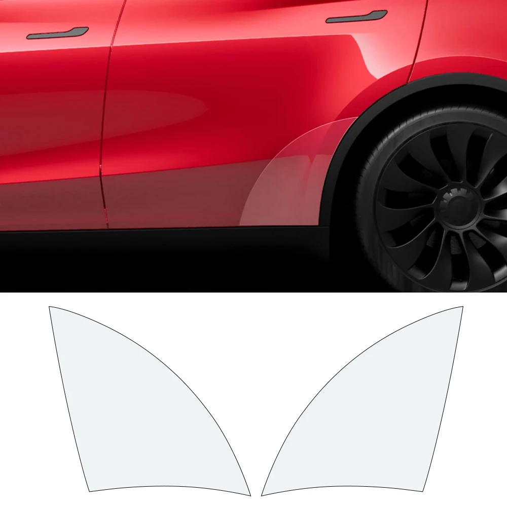 PPF-Car-Rear-Door-Triangle-Protective-Film-For-Tesla-Model-Y-TPU-Car ...