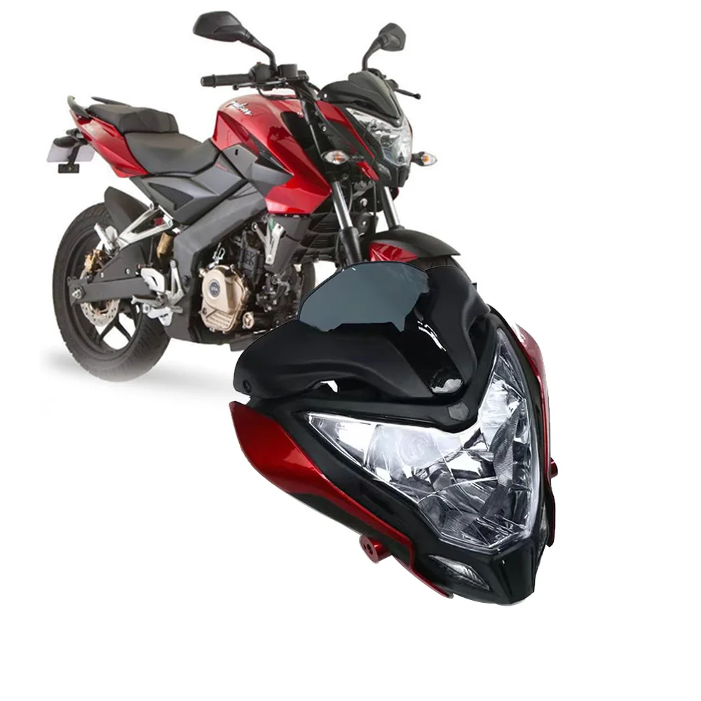 Motorcycle-Headlight-For-BAJAJ-PULSAR-150-200-Assembly-Headlamp-With ...