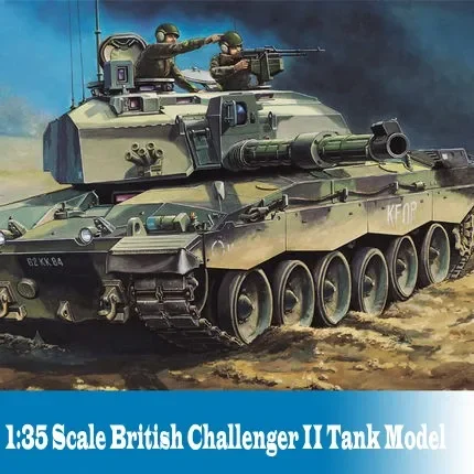 Trumpeter-00308-1-35-Scale-Tank-Model-British-Challenger-II-Tank-Model ...