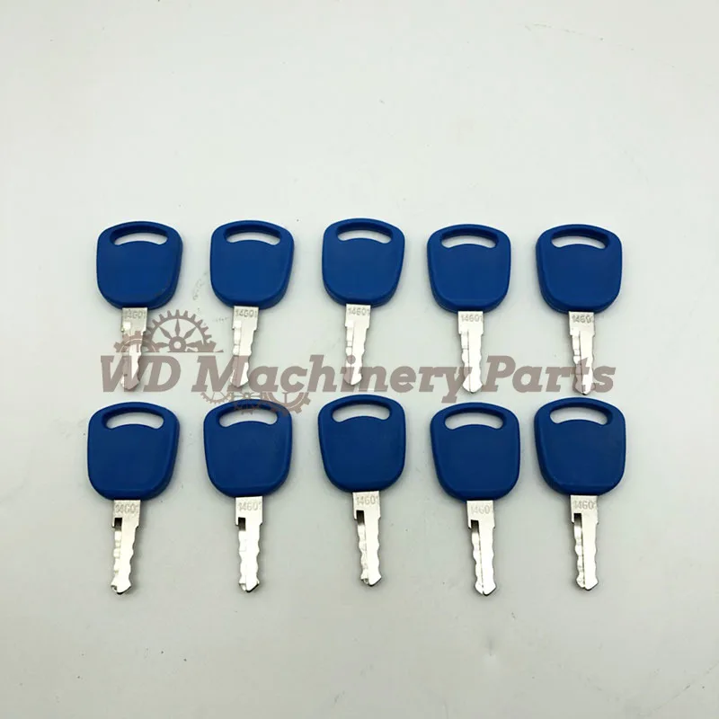 10PCS-14601-Key-82003267-82030143-For-Case-New-Holland-Excavator ...