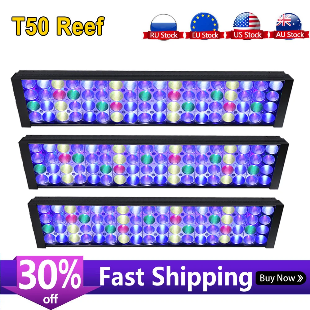 3PCS-PopBloom-Aquarium-Led-Lamp-Marine-Aquarium-Lights-for-150cm-200cm ...
