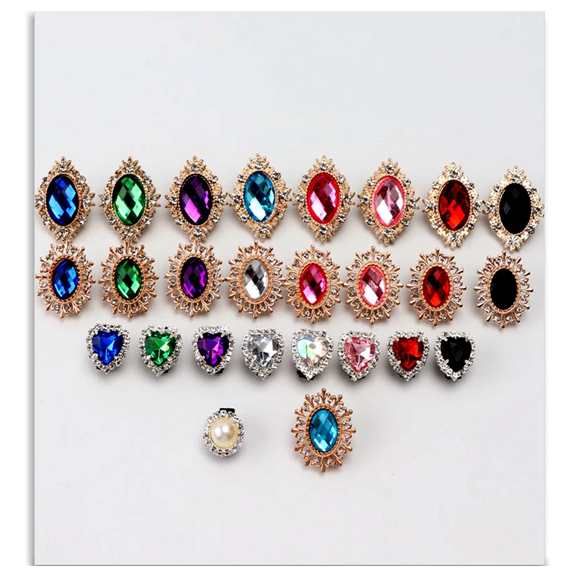 1PC-Diamond-Shoelaces-Decoration-Shiny-Rhinestones-Buckle-Luxurious ...