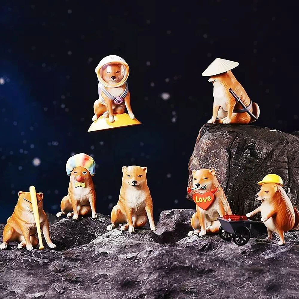 Thank-You-Cheems-Dog-Funny-Models-Car-Doll-Kawaii-Figures-Model-Toys ...