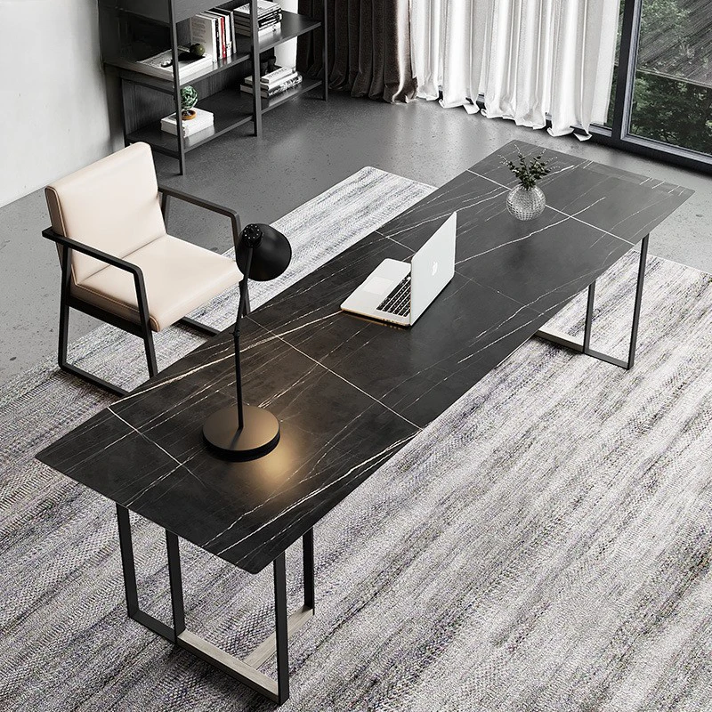 Luxury-slate-desk-office-minimalist-desk-home-computer-modern-study ...