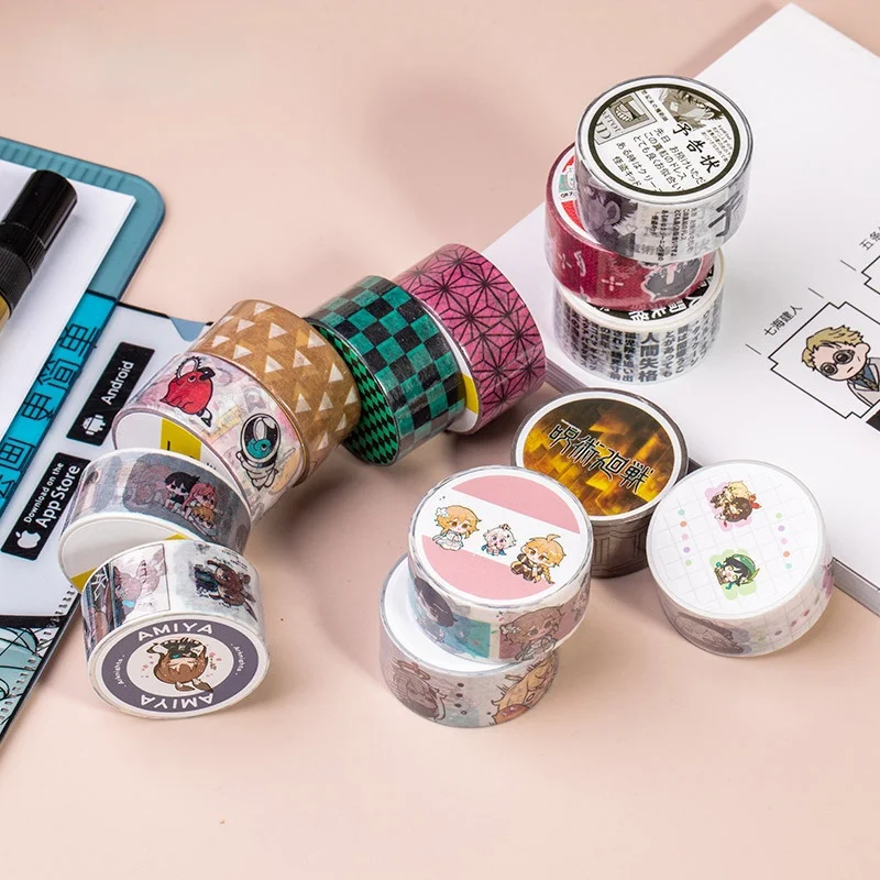 Genshin Impact Washi Tape | Genshin Impact Stationary | Genshin Impact ...