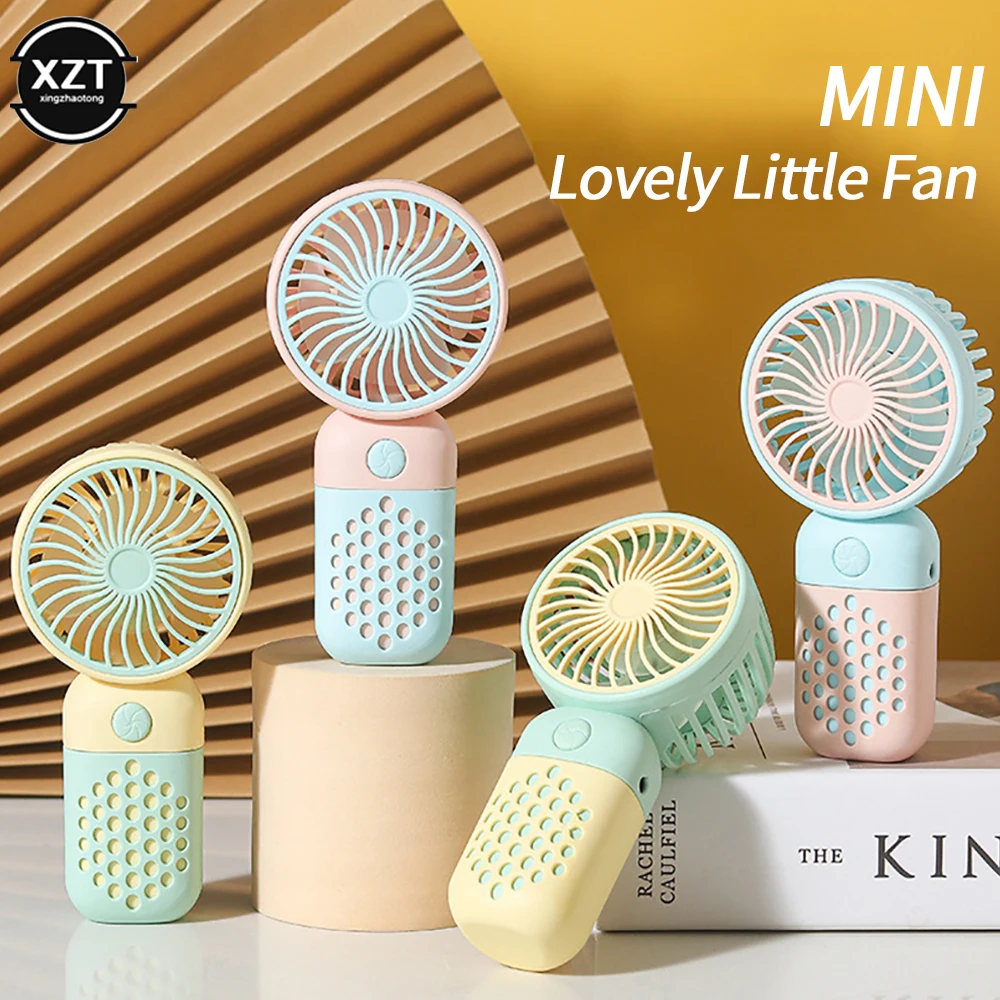 Handheld-Mini-Fans-USB-Rechargeable-Small-Electric-Fan-Student-Pocket ...