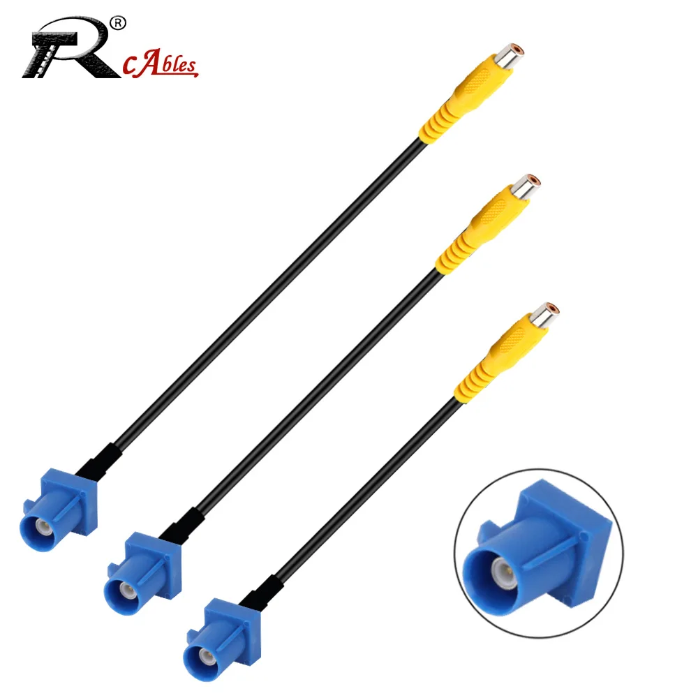 1PC-Fakra-C-Male-to-RCA-Female-Video-Cable-Adapter-Car-Reversing-Rear ...
