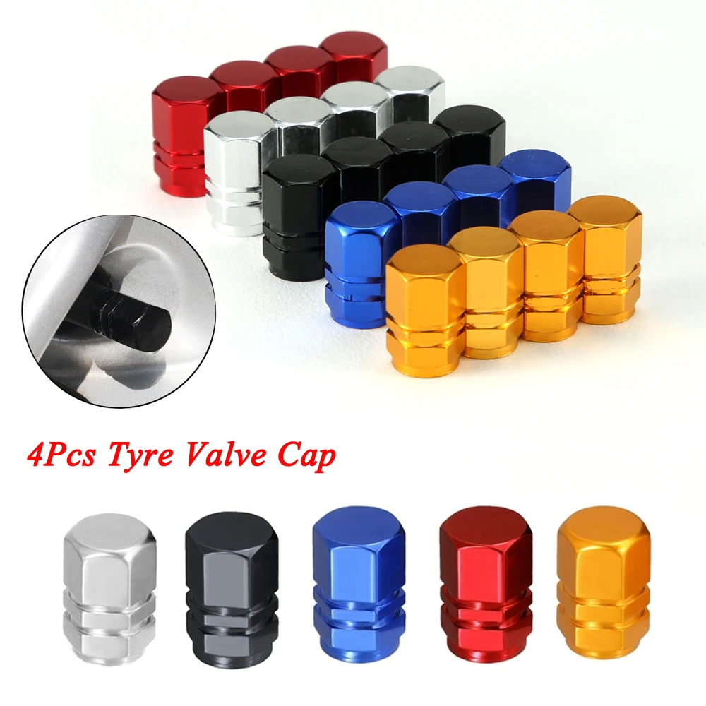 DSYCAR-4Pcs-lot-Universal-Car-Moto-Bike-Tire-Wheel-Valve-Cap-Dust ...