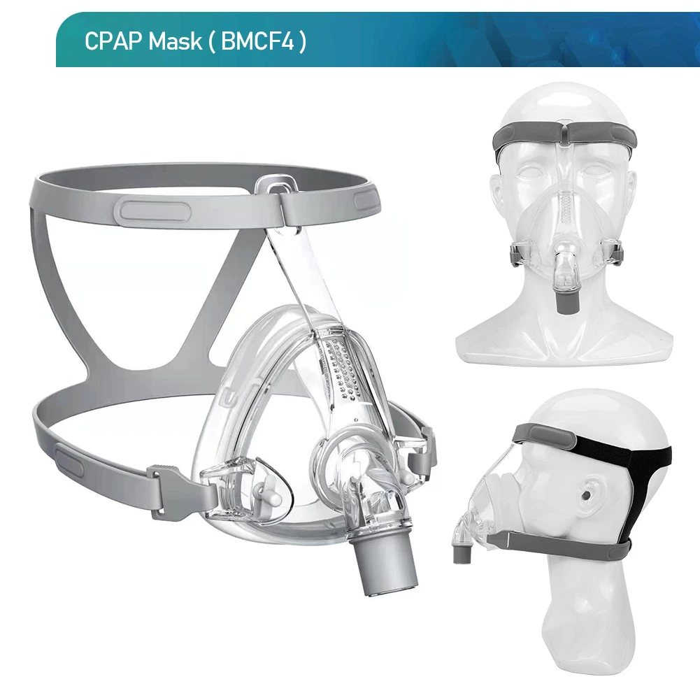 F5/f5a Full Face Mask Cpap Auto Cpap Mask With Adjustable Headgear Size ...