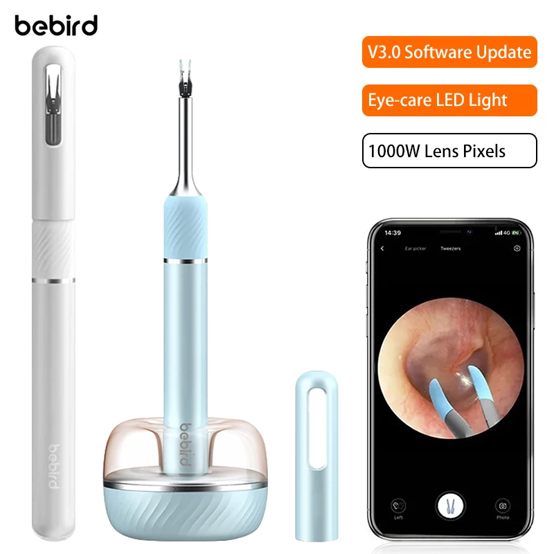 Bebird-Smart-HD-Visual-Ear-Sticks-Note5-Pro-1000W-Endoscope-Ear-Wax ...