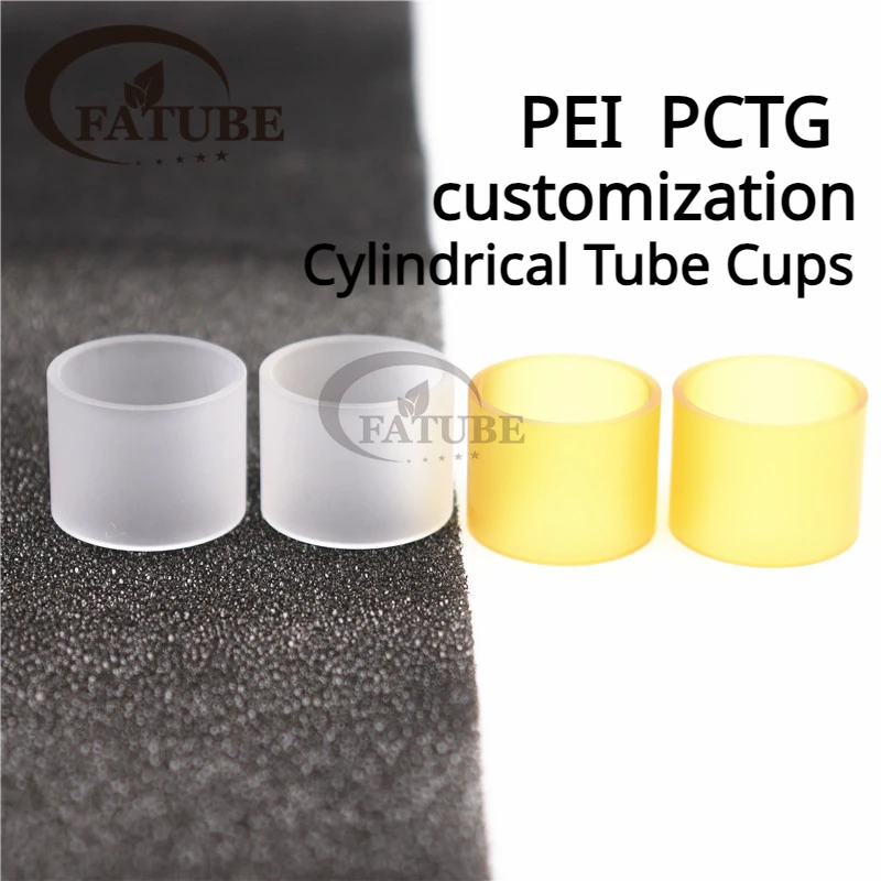 FATUBE-5PCS-100PCS-Custom-Water-Bottle-PEI-TUBE-CUP-Customized-10-To ...