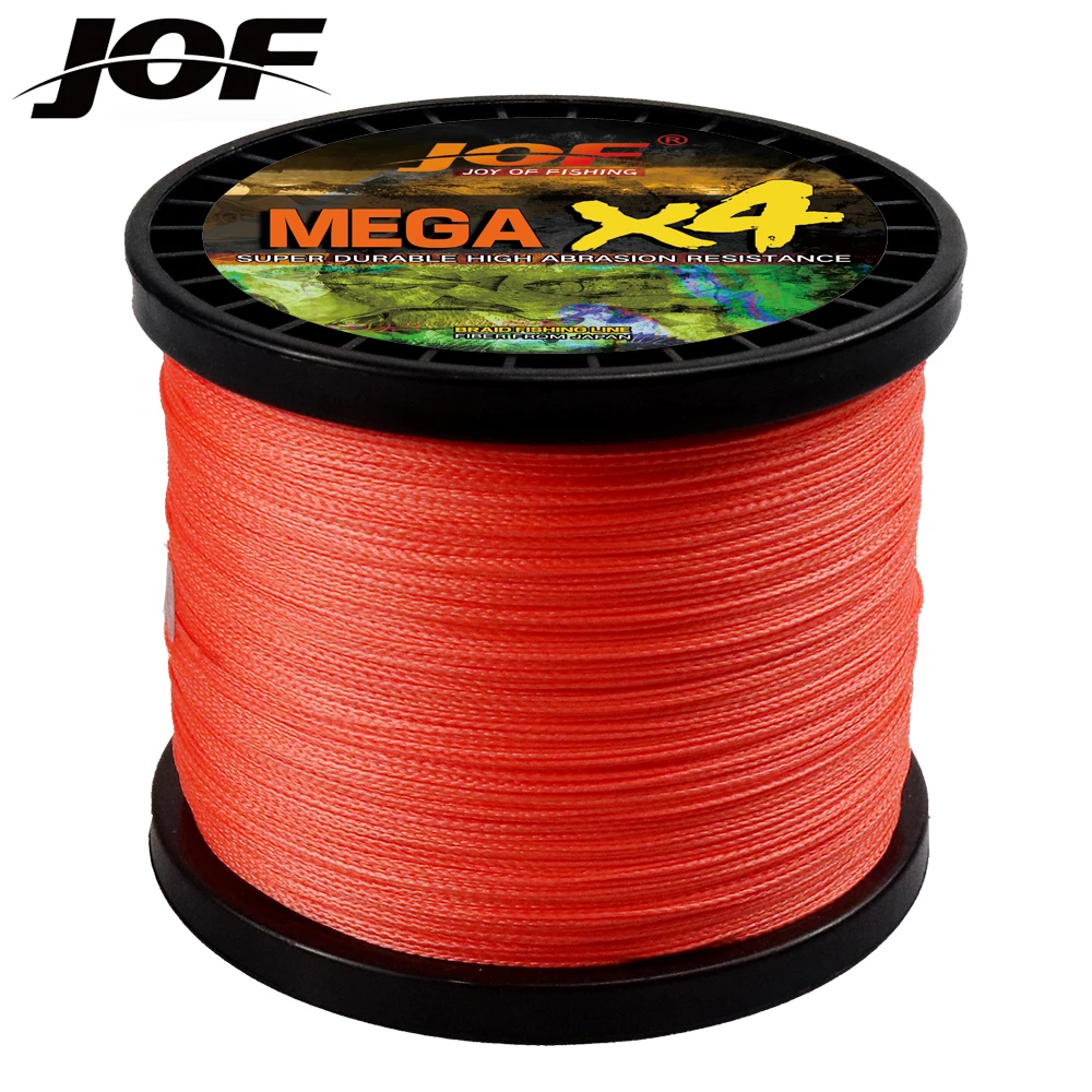 JOF-4-Strands-Fishing-Line-100M-300M-500M-1000M-Braided-PE-Strong-Cord ...