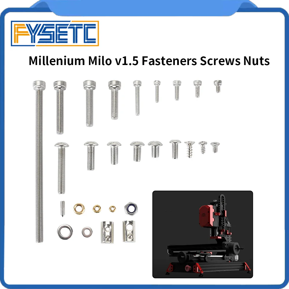 FYSETC-Complete-Fastener-Kit-DIY-Project-Fasteners-Screws-Nuts-Full ...
