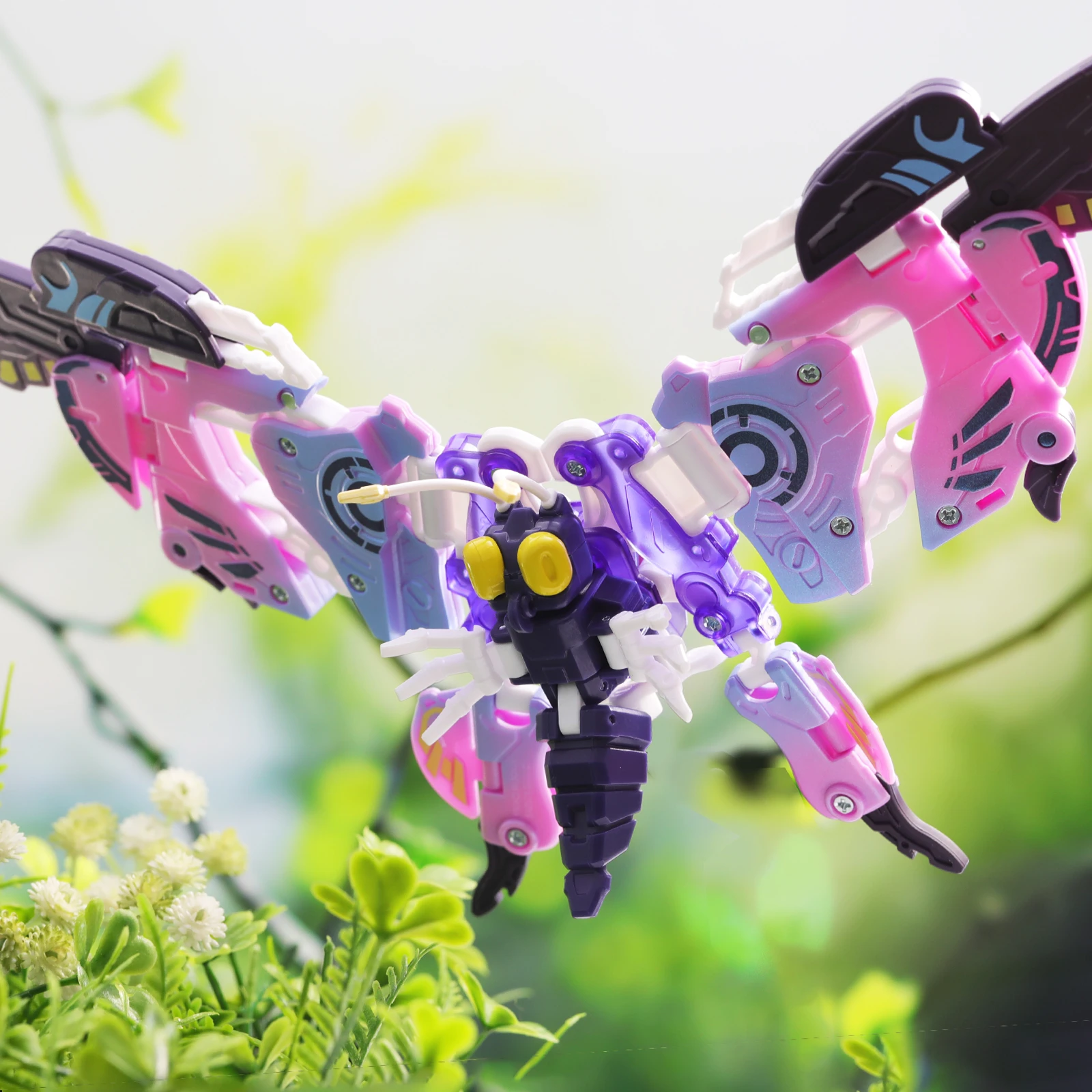 52toys Beastbox Bb-56 Bullt Butterfly Deformation Robot, Converting In ...