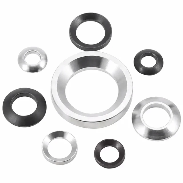Stainless Steel Conical Washers (M16, 5-Pack) - Countersunk Spherical ...