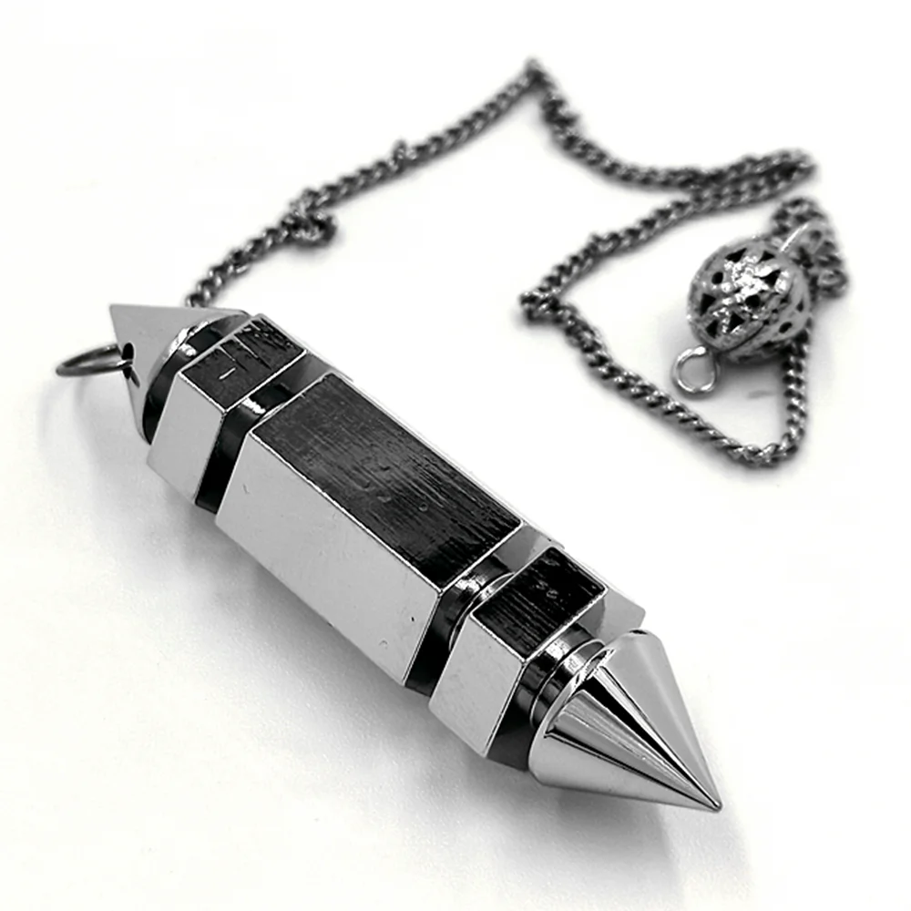 Big Healing Metal HexagonalPendulums for Divination Copper Pendulum ...