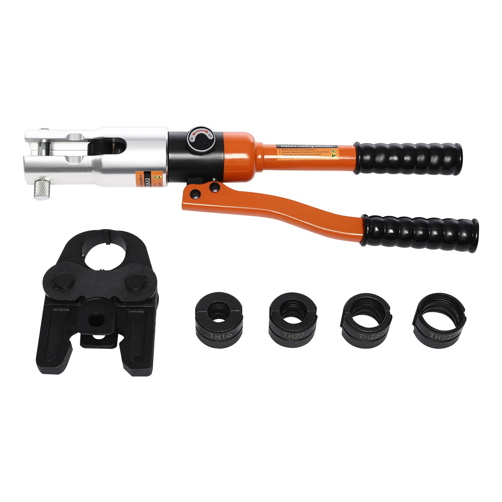 Professional Tube Crimping Pliers Hydraulic Press Tool Pressing Crimper ...
