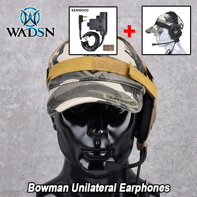 WADSN-Bowman-Elite-II-Headset-Unilateral-Communication-Headphone-U94 ...