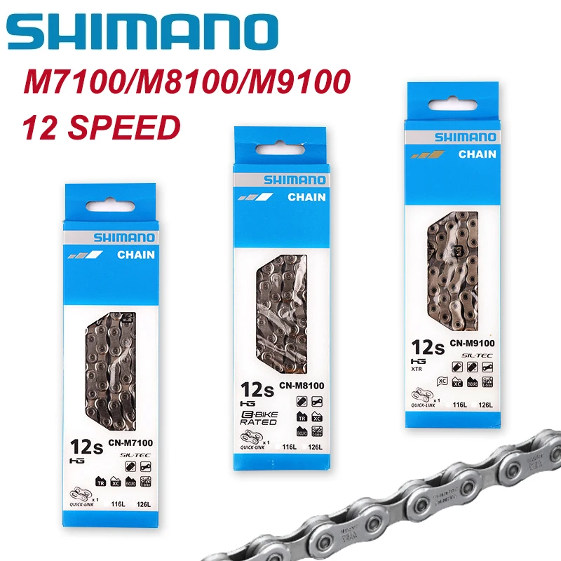 SHIMANO-DEORE-XT-XTR-12S-Bike-Chains-12V-Road-MTB-Bicycle-Chains-CN ...