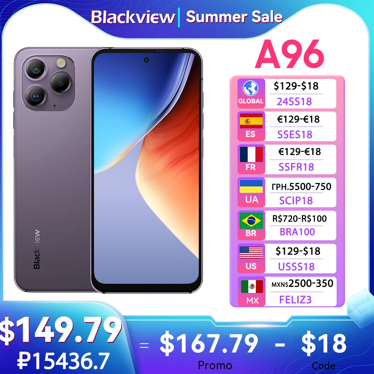 Blackview A96 - Full phone specifications