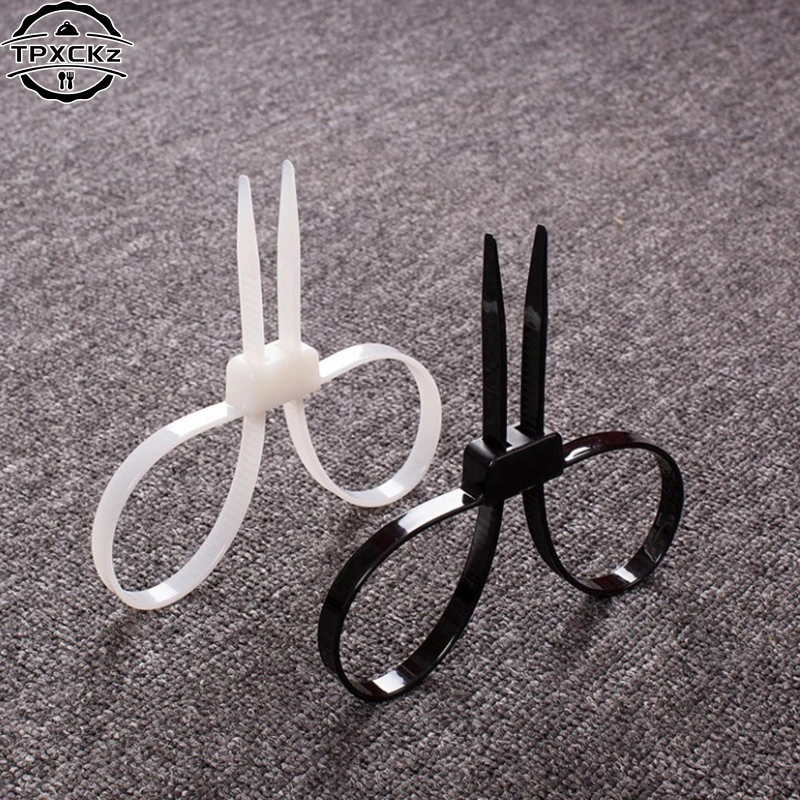 1pc 12mmx700mm 12x700 12*700 Plastic Police Handcuffs Double Flex Cuff ...