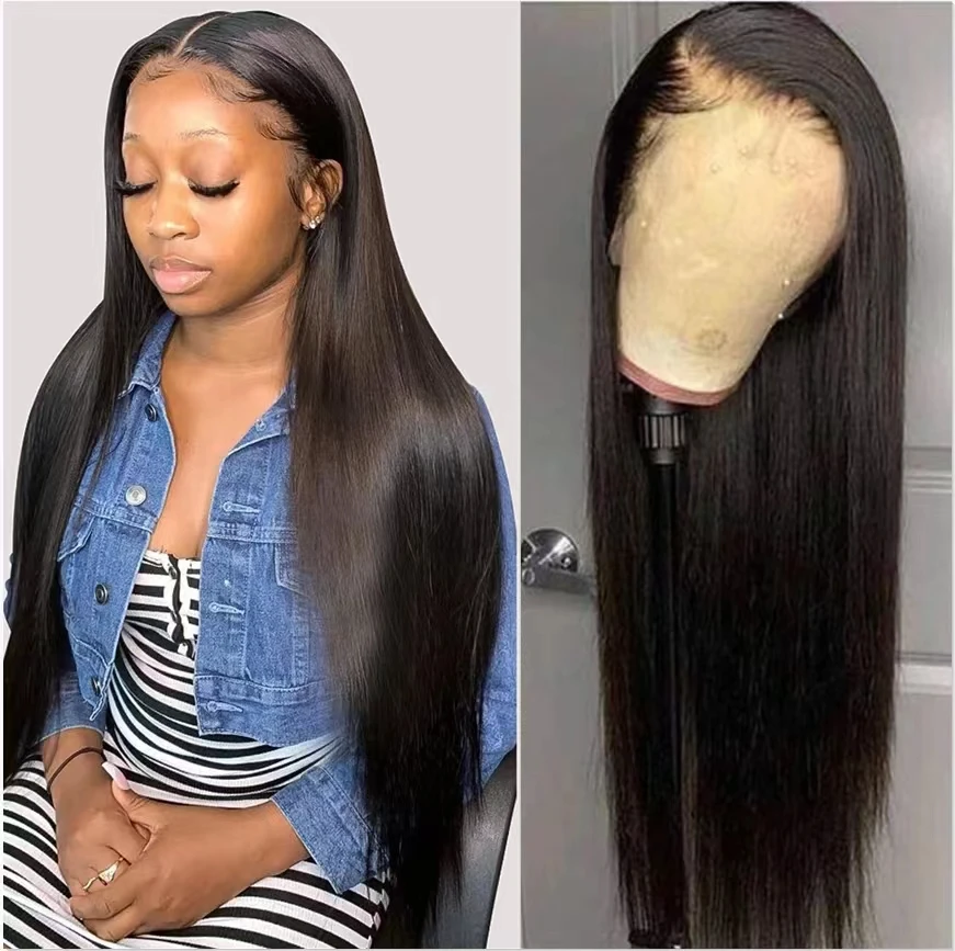 30-32-Inch-Straight-13x4-13x6-Lace-Front-Human-Hair-Wigs-For-Women ...