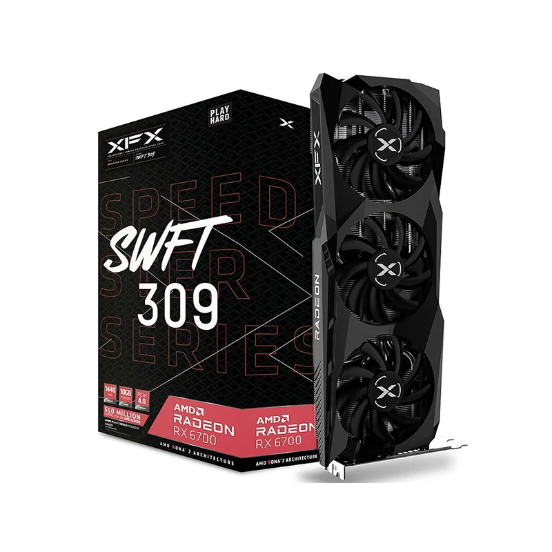 NEW-XFX-RADEON-RX-6700-10G-Video-Card-For-AMD-RX6700-10GB-6000-Desktop ...