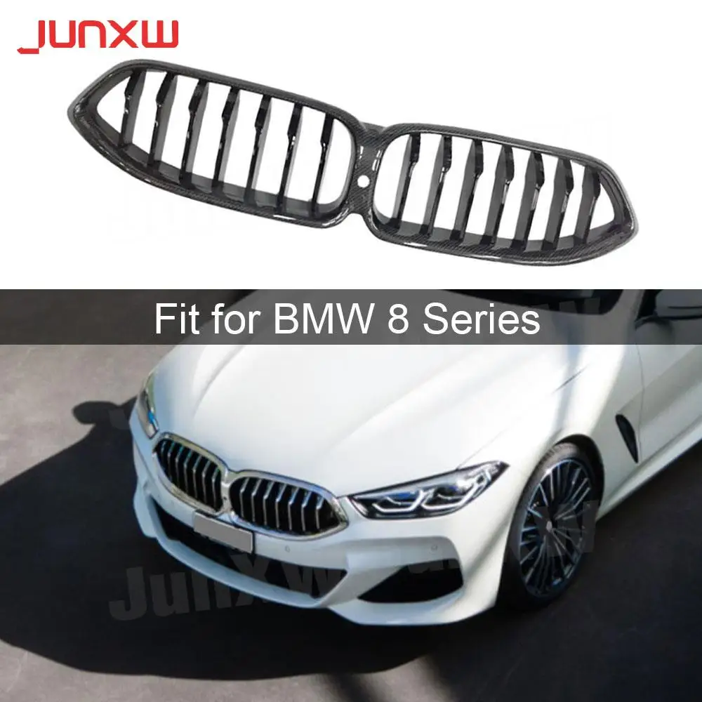 For-BMW-8-Series-G14-G15-G16-2019-ABS-Car-Front-Bumper-Mesh-Grille ...