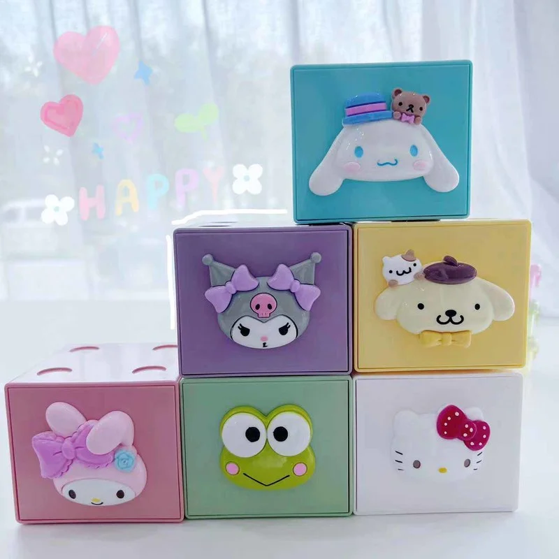 Sanrioed Cartoon Anime Kawaii My Melody Cinnamoroll Kuromi Purin Dog ...