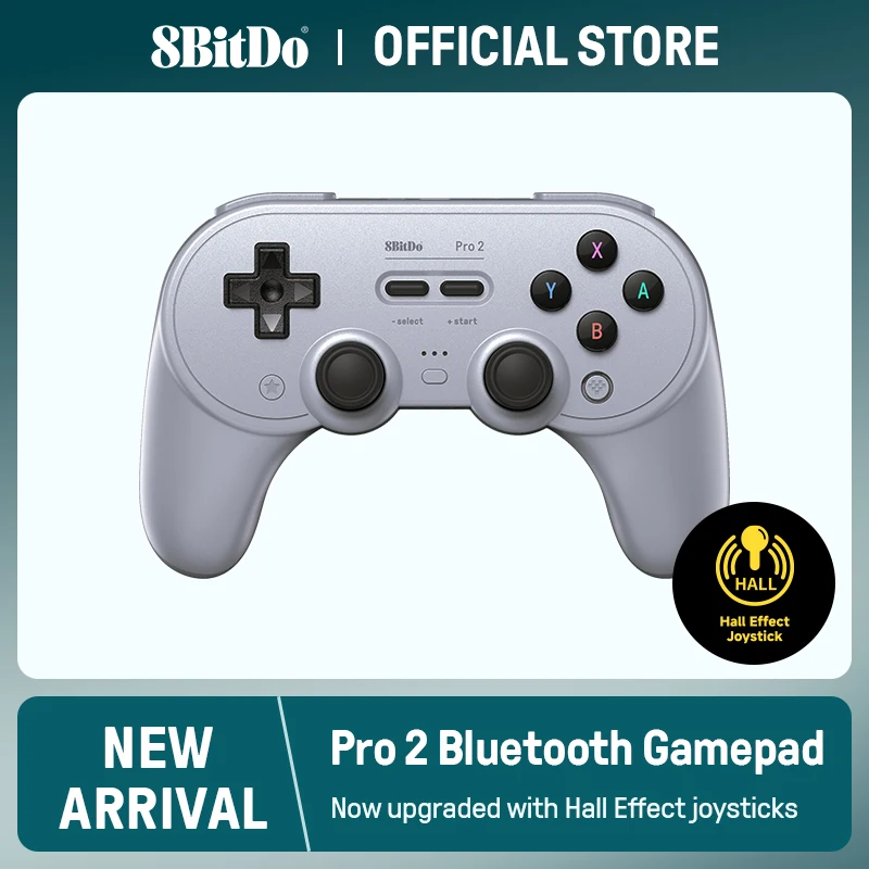 8bitdo-Gamepad-Pro-2-con-Bluetooth-mando-con-efecto-Hall-para-Nintendo ...