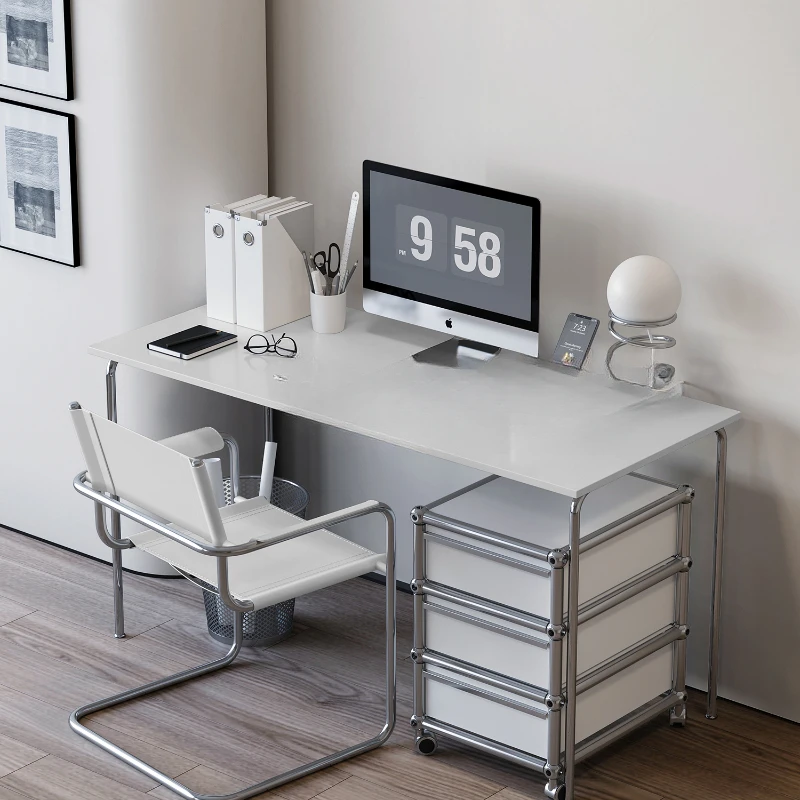 stainless-steel-computer-simple-modern-dining-table-conference ...