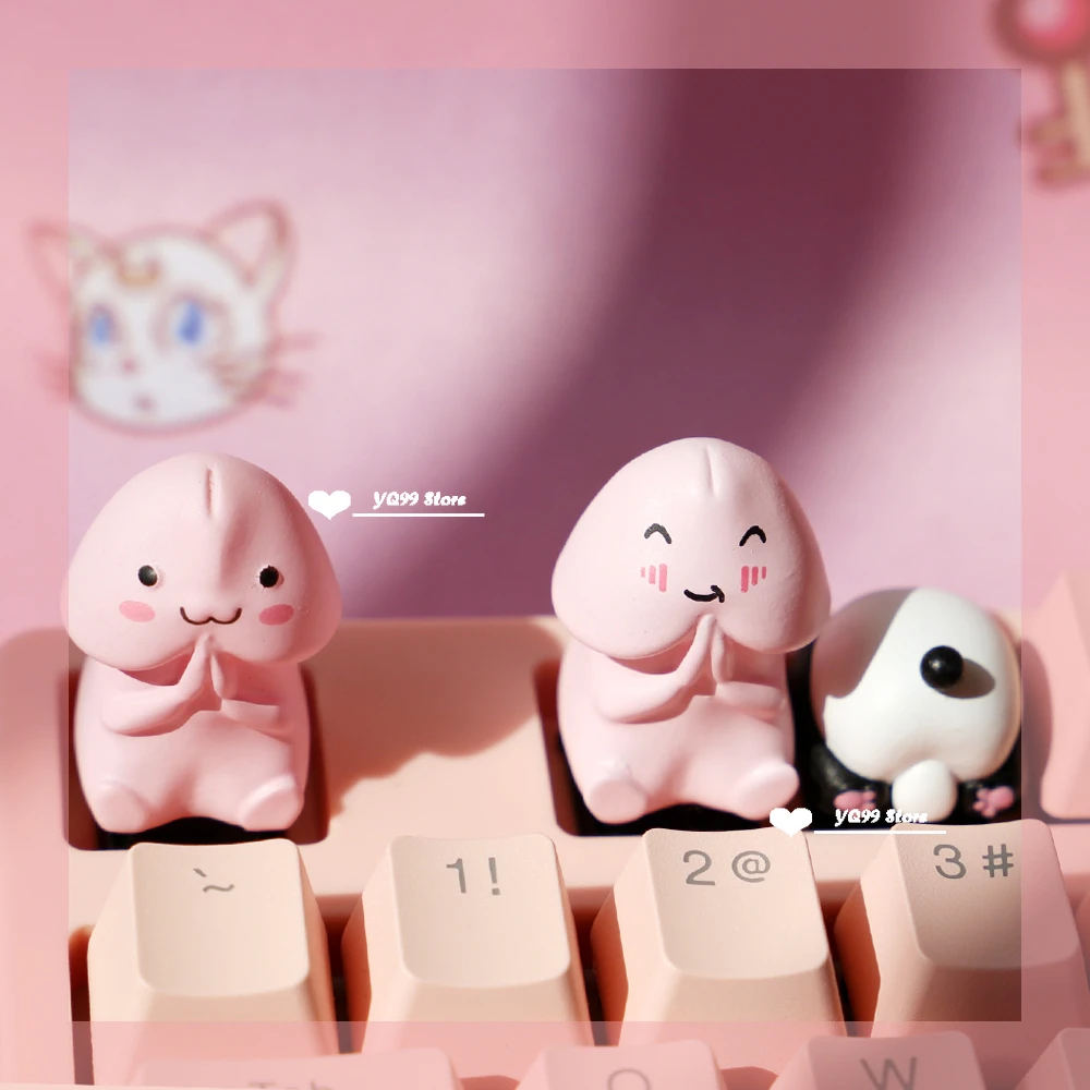 Keycaps Mechanical Keyboard Dedicated Single Handmade Creative Anime ...