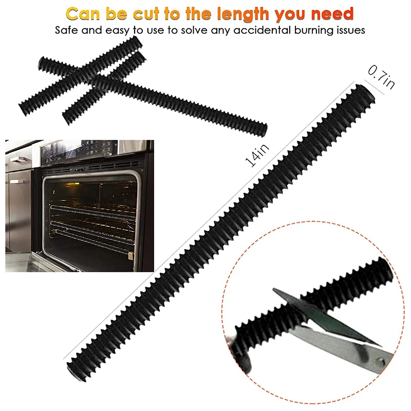 1pc-Oven-Rack-Protector-Loaded-Heat-Resistant-Silicone-Oven-Guard-For ...