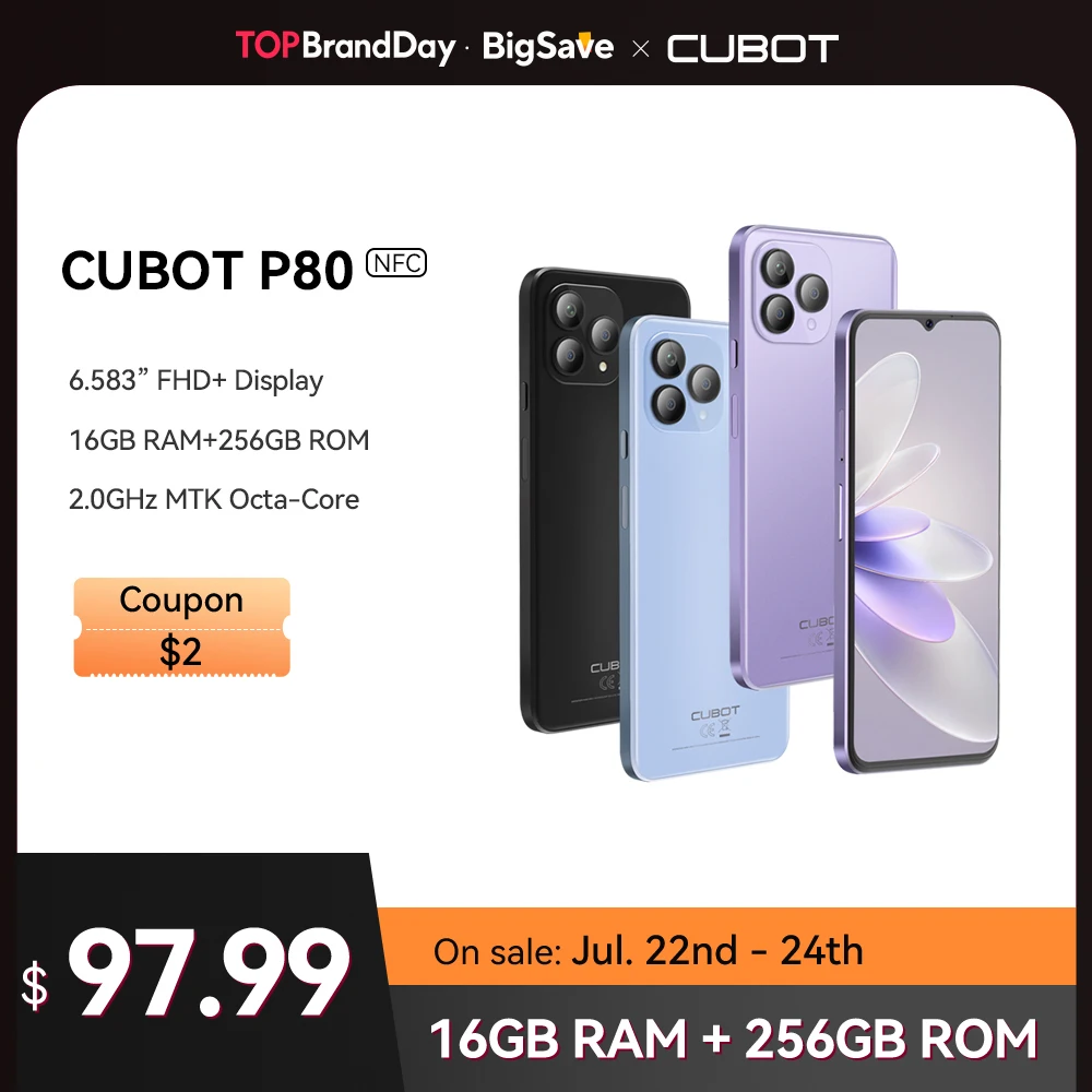 Cubot-P80-Global-Version-Smartphone-Android-8GB-RAM-256GB-ROM-NFC-6-583 ...