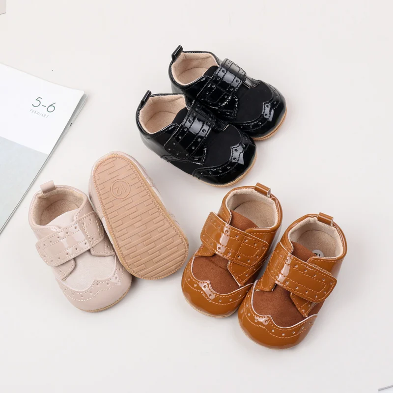 Baby Shoes High Quality Soft PU Anti-slip Sole Spring and Autumn Style ...