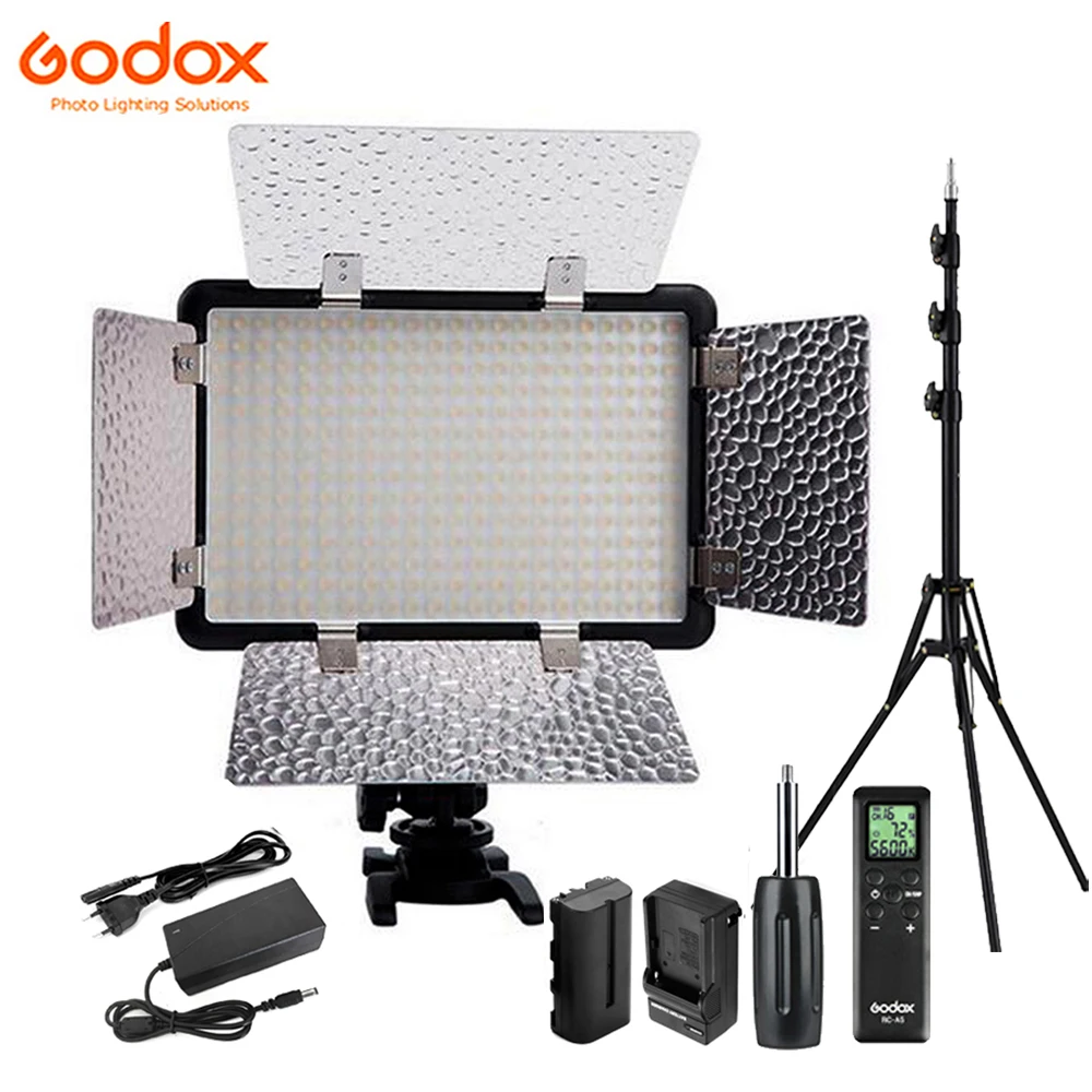 Godox-LED308C-II-Bi-color-3300-5600K-LED308W-II-White-5600K-16-Channels ...