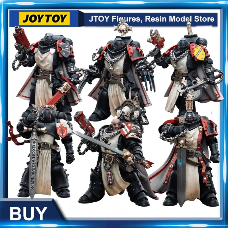 IN-STOCK-JOYTOY-Warhammer-40K-1-18-Action-Figure-Black-Templar-Brethren ...