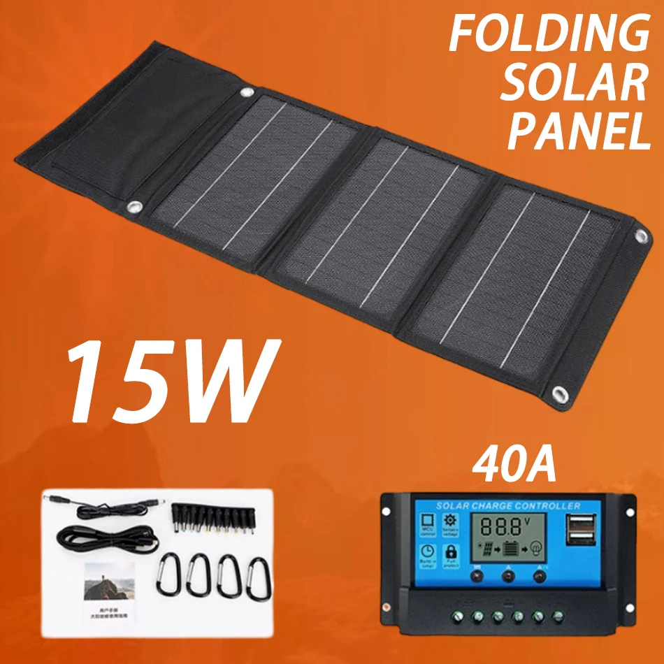 15W-Solar-Folding-Bag-18v-Mobile-Energy-Storage-Companion-Folding-Power ...