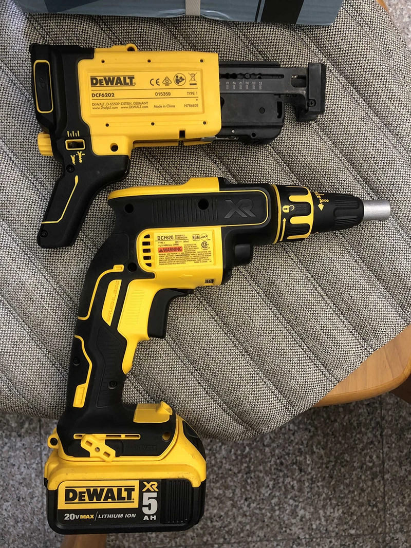 DEWALT DCF620 DCF6202 20 В винтовой пистолет для гипсокартона с ...