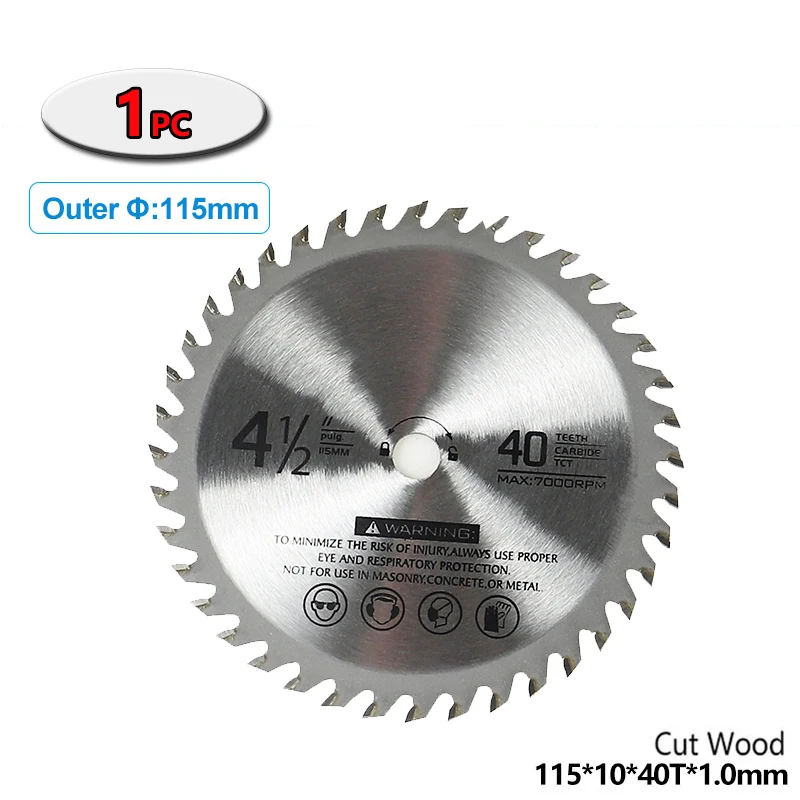 NEWONE Circular Saw Blade cutting disc For Cut Wood 40T Cutter Circular ...